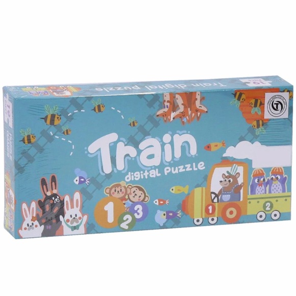 Toys | Train Digital Puzzles For Kids Educational Math | Poshmark